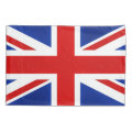 Modern chic london UK union jack flag Pillowcase | Zazzle
