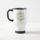 Modern Chic Stylish Monogram Travel Mug | Zazzle