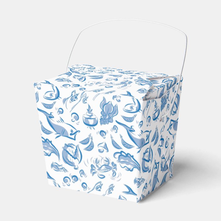 Modern Chinese Cuisine Ink Drawing Take-out Box | Zazzle.com