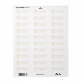 Modern Christian Christmas Return Address Label | Zazzle