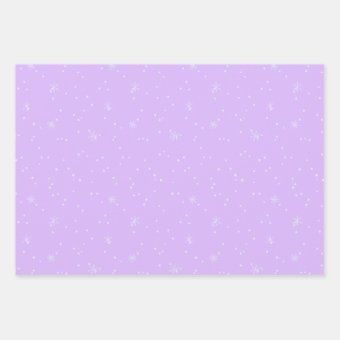 Modern Christmas Trees Purple Pink Pattern Wrapping Paper Sheets | Zazzle