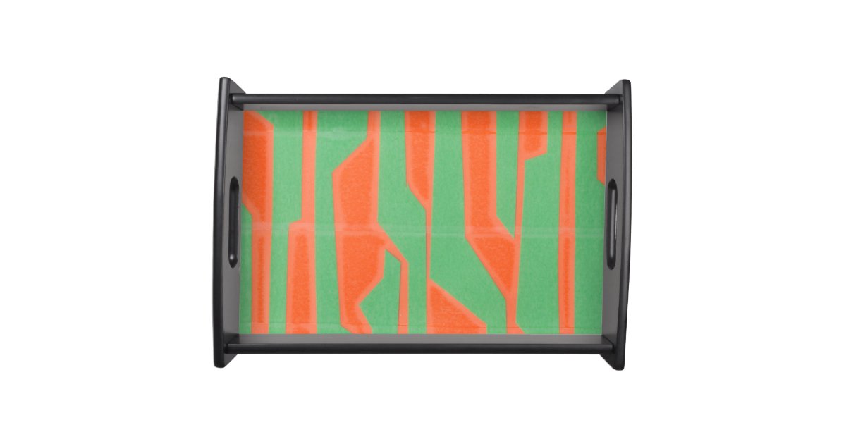 Modern Circuit I Serving Tray | Zazzle