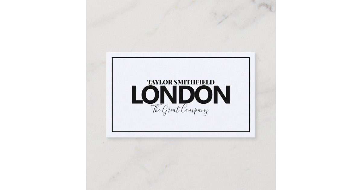 MODERN CITY NEW BUSINESS CARD | Zazzle