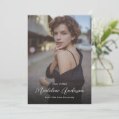 Modern Classic Photo Collage Graduation Announcement | Zazzle