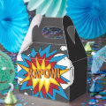 Modern Colorful Comic Book KAPOW Pop Art Favor Boxes | Zazzle