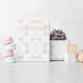 Modern Colorful Elegant Trendy Template Wrapping Paper | Zazzle