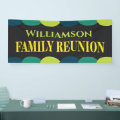 Modern Colorful Family Reunion Event Banner | Zazzle
