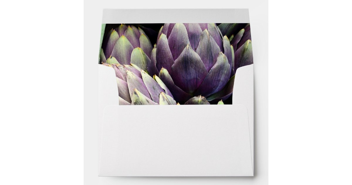 Modern Colorful Food Envelope | Zazzle