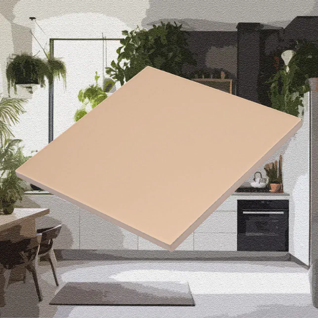 Modern Colors - Peach Sky Ceramic Tile | Zazzle