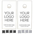 Modern Company Logo Cornhole Set | Zazzle
