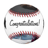 Modern Congratulations Graduate Graduation Photo Baseball | Zazzle