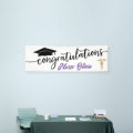 Modern Congratulations Graduation Medical Nurse Banner | Zazzle