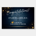 Modern Congratulations Medical School Graduate Foam Board | Zazzle