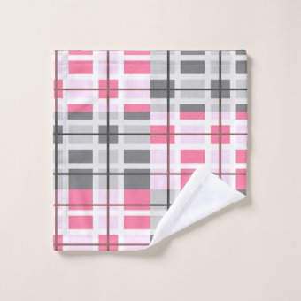 Modern Contemporary Abstract Pattern Bath Towel Set | Zazzle