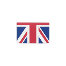 modern cool union jack flag london fashion card holder | Zazzle