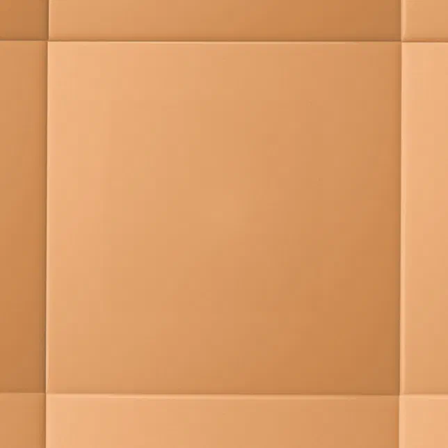 Modern Cozy Solid Color Sandy Brown Ceramic Tile | Zazzle