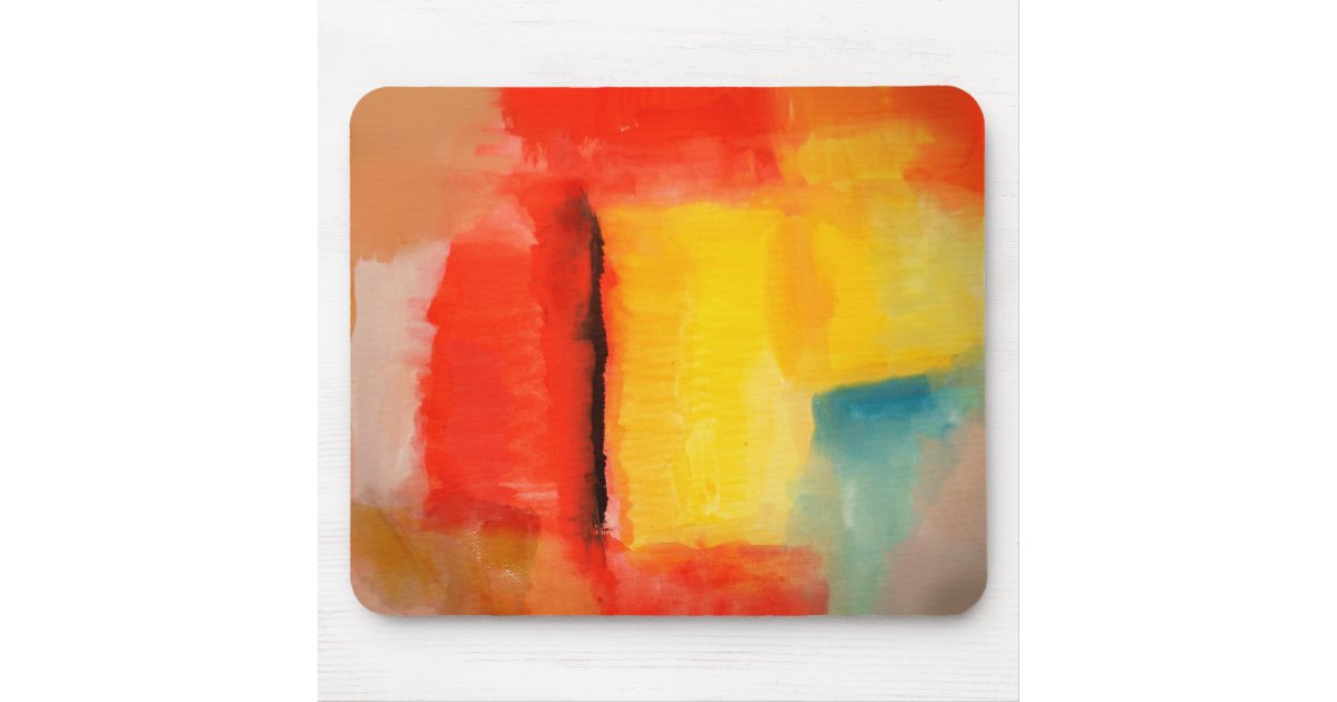 Modern Creative Abstract Art Mouse Pad | Zazzle