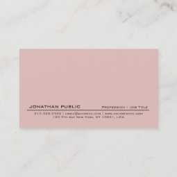 Modern Creative Professional Elegant Colors Business Card | Zazzle