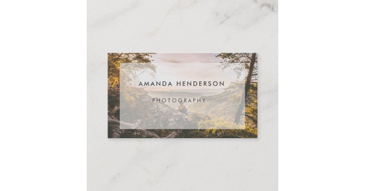 Modern Custom Background Business Card | Zazzle