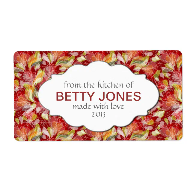 Modern Custom DIY Canning, Jam or Product Labels | Zazzle