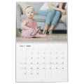 Modern Custom multi photo year Celebration Calendar | Zazzle