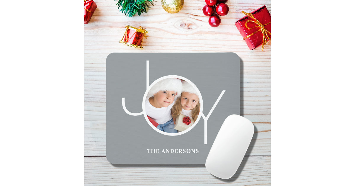 Modern Custom Photo Mouse Pad | Zazzle