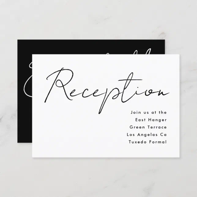 Modern Custom Rehearsal Dinner Wedding Reception I Invitation | Zazzle