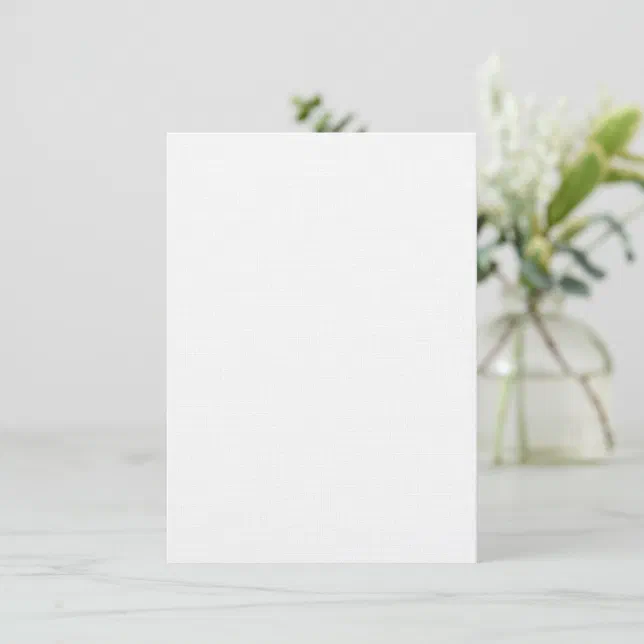 Modern Custom white simple Design Add Photo /Text Invitation | Zazzle