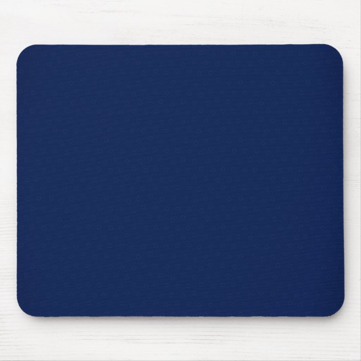 Modern Customizable Royal Navy Blue Mouse Pad | Zazzle