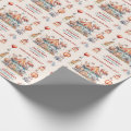 Modern Cute Circus Carnival Festival 1st Birthday Wrapping Paper | Zazzle