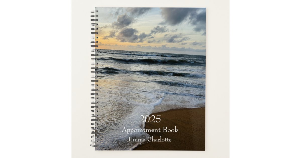 Modern Cute Create Your Own Photo Planner Custom | Zazzle