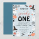 Modern Cute Spooky One Halloween Boy 1st Birthday Invitation | Zazzle
