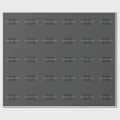 Modern Dark Gray Editable Monogram Design Template Wrapping Paper | Zazzle