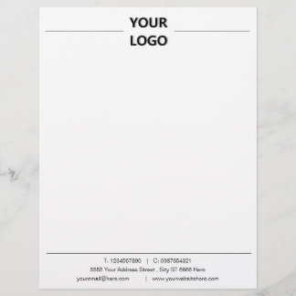 Create Your Own Custom Letterhead | Zazzle