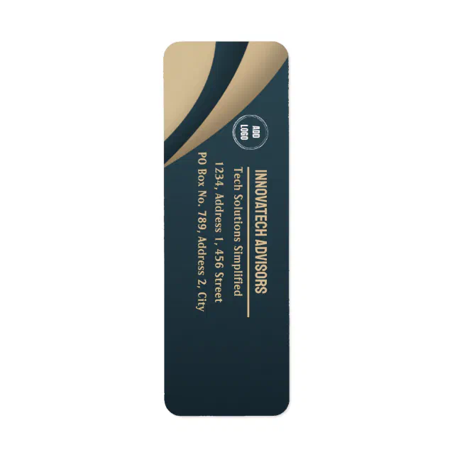 Modern Design Label | Zazzle