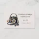 Modern Designer Handbag Accessories Business Card | Zazzle