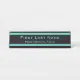 Modern Desk Name Plate Plates Teal Turquoise | Zazzle