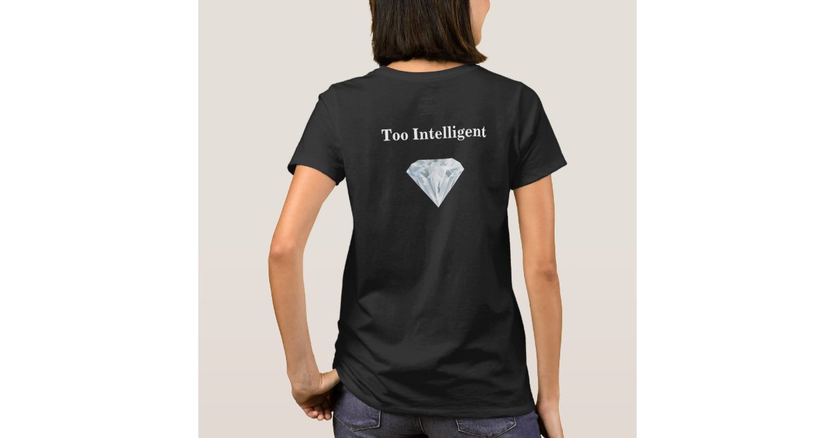 Modern Diamond Targeted Individual T-Shirt | Zazzle