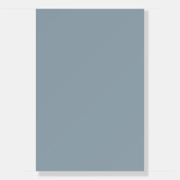 Modern Dusty Blue Prop Wedding Selfie Photo Frame Foam Board | Zazzle