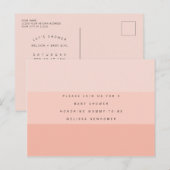 Modern EDITABLE Color Block Baby Shower Invitation | Zazzle