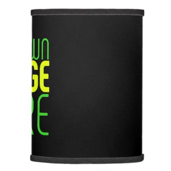 MODERN EDITABLE SIMPLE BLACK IMAGE TEXT TEMPLATE LAMP SHADE | Zazzle