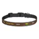 MODERN EDITABLE SIMPLE BROWN IMAGE TEXT TEMPLATE PET COLLAR | Zazzle