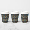 Modern Egyptian, Islamic, Arabic & African design Paper Cups | Zazzle