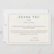 Modern & Elegant beige Thank you Card | Zazzle