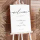 Modern Elegant Calligraphy Welcome Sign | Zazzle