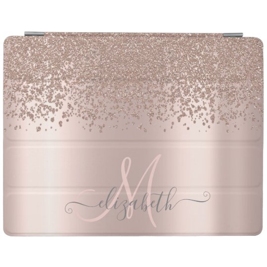 Modern Elegant Diamonds Rose Gold iPad Smart Cover | Zazzle.com