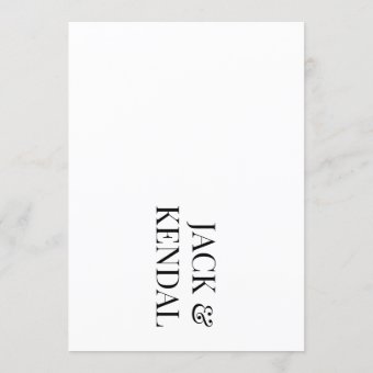 Modern Elegant | Editable Names Wedding Invitation | Zazzle