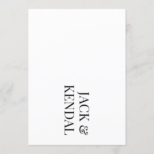 Modern Elegant | Editable Names Wedding Invitation | Zazzle