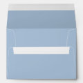 Modern Elegant Formal Powder Blue Envelope | Zazzle
