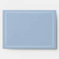 Modern Elegant Formal Powder Blue Envelope | Zazzle
